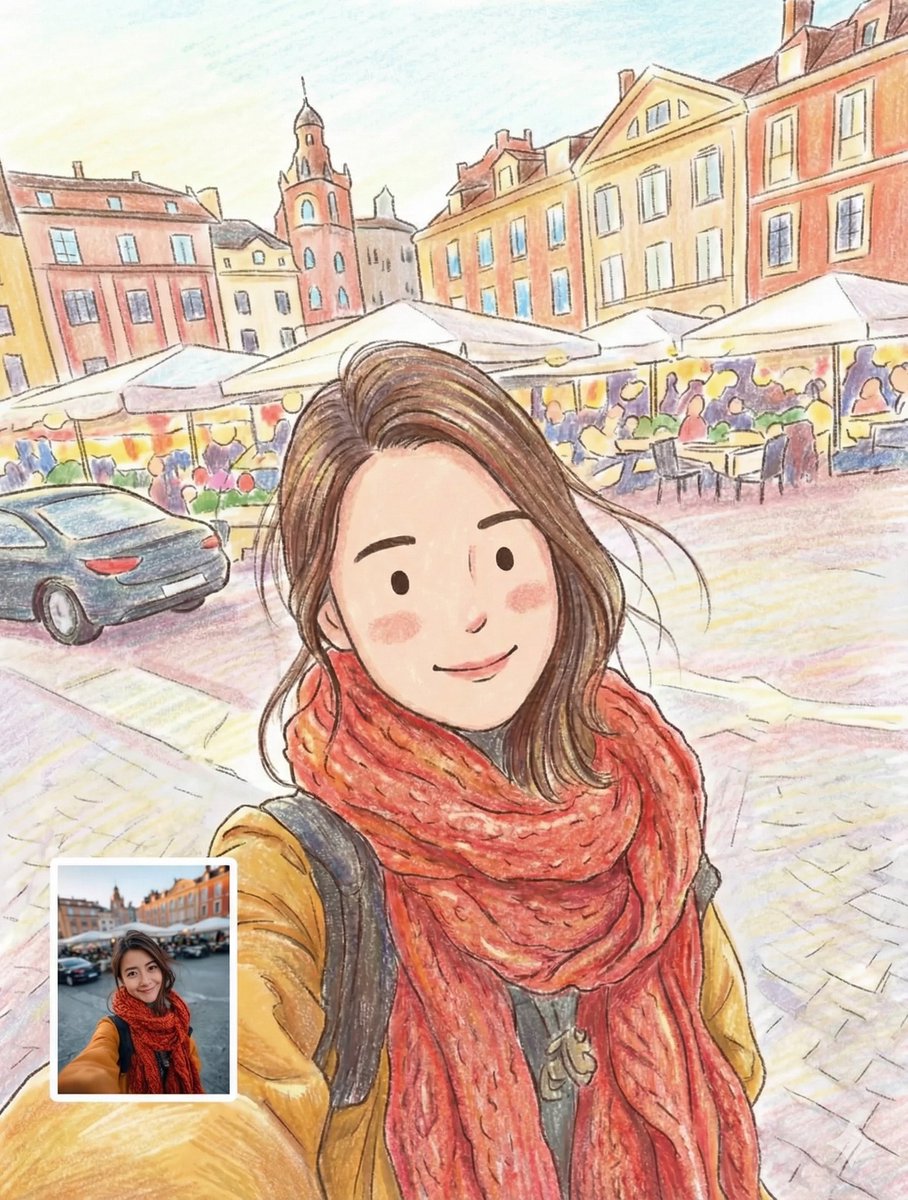 温馨故事书插图 | Nano Banana Prompt